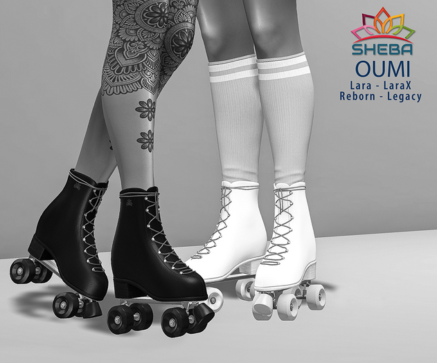 Second Life Marketplace - [Sheba] Oumi Roller Skates Fatpack Demo